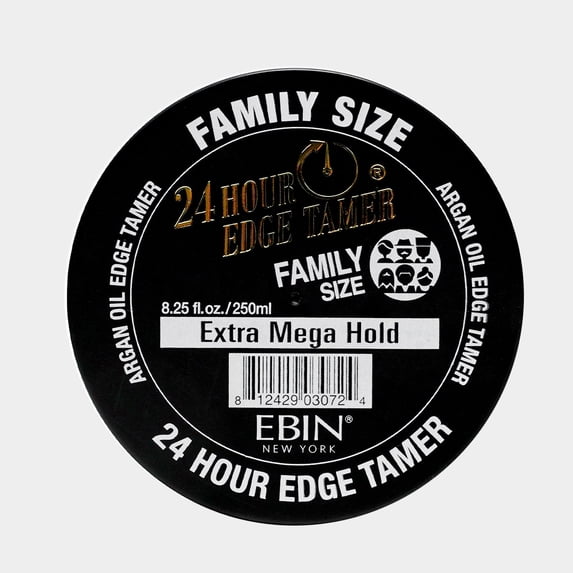 EBIN NEW YORK 24 Hour Edge Tamer, Extra Mega Hold, 8.25oz/250ml, All ...