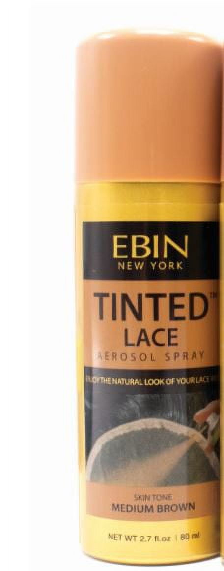 EBIN MEDIUM BROWN LACE SPRAY 2.7 OZ - Walmart.com