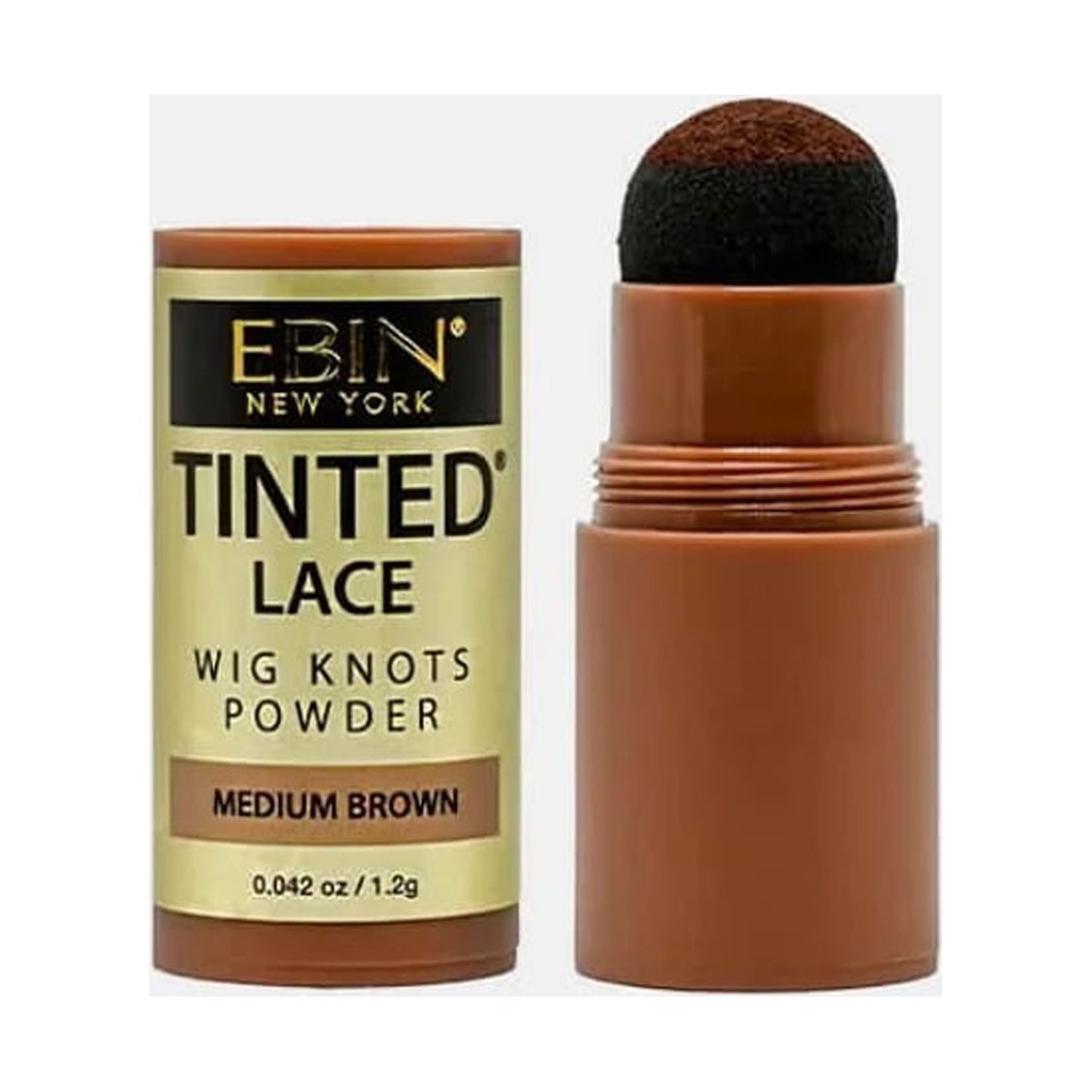 EBIN - TINTED LACE POWDER - MEDIUM BROWN - Walmart.com