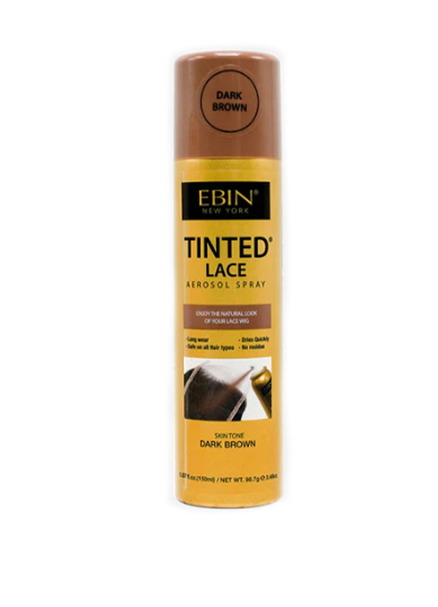 EBIN Tinted Lace Spray - Dark Brown 2.07 fl.oz/150ml - Walmart.com