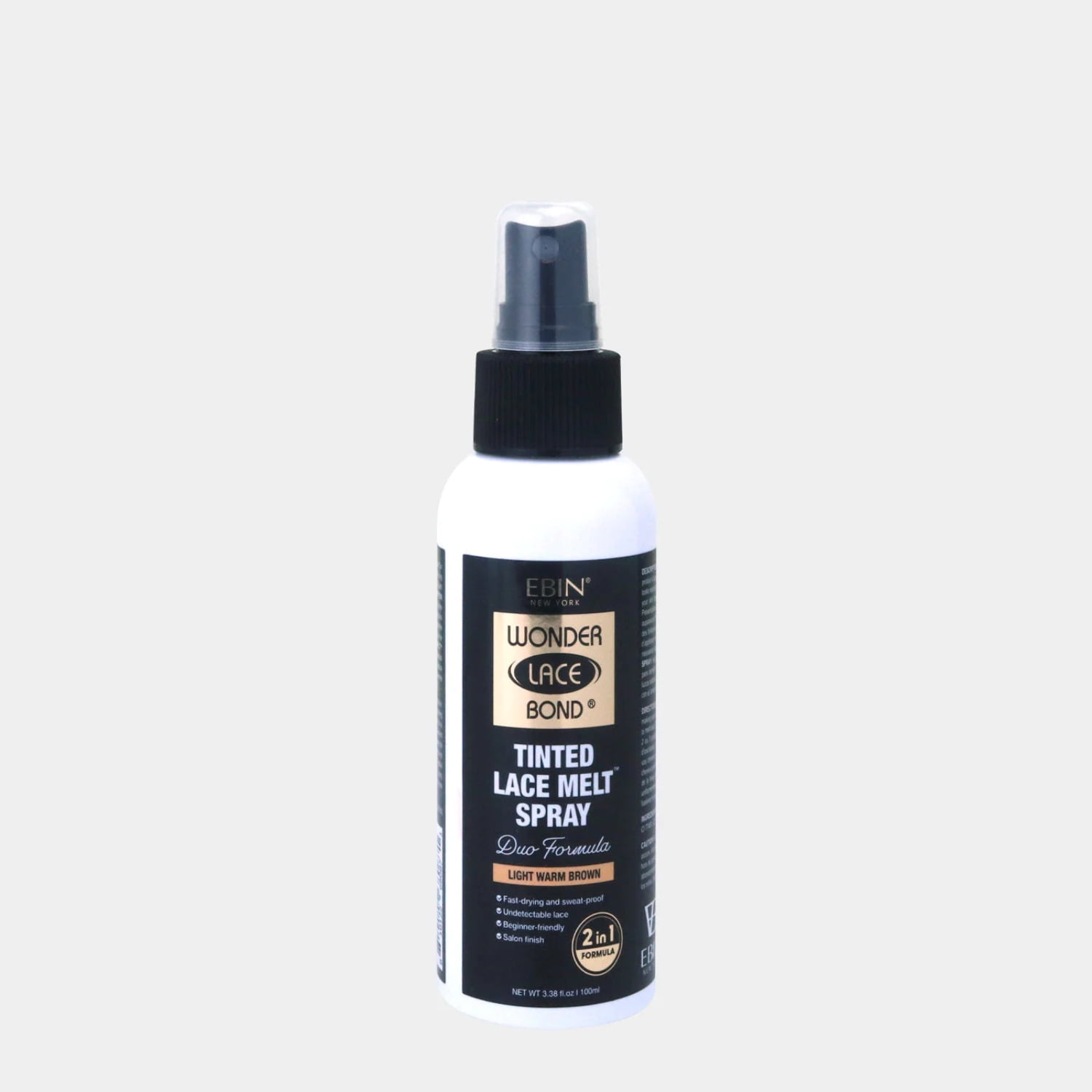 EBIN - WONDER BOND TINTED LACE MELT SPRAY LIGHT WARM BROWN - Walmart.com