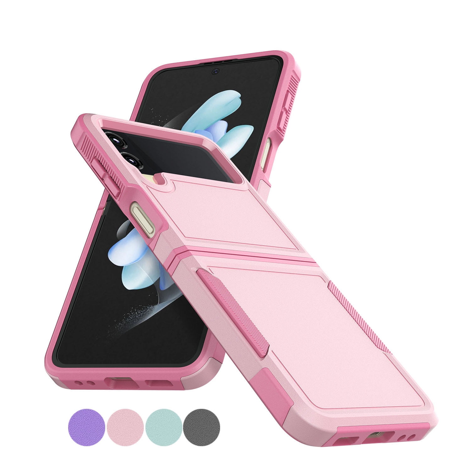 EBIZCITY for Samsung Galaxy Z Flip 4 Case, Galaxy Z Flip 4 5G Case ...