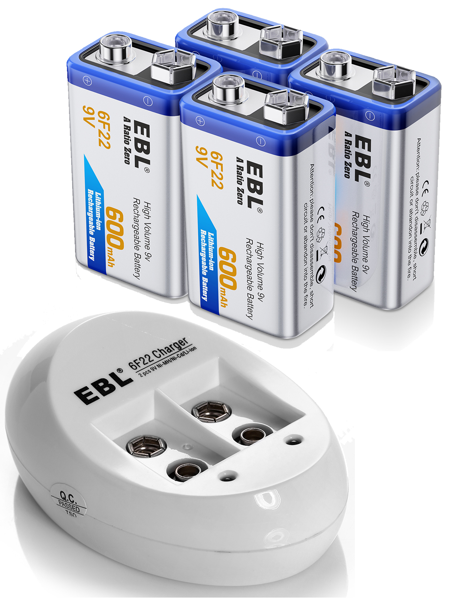 9V Battery Connector Eliminators Replace 6F22 USB Power Converter Cable ...