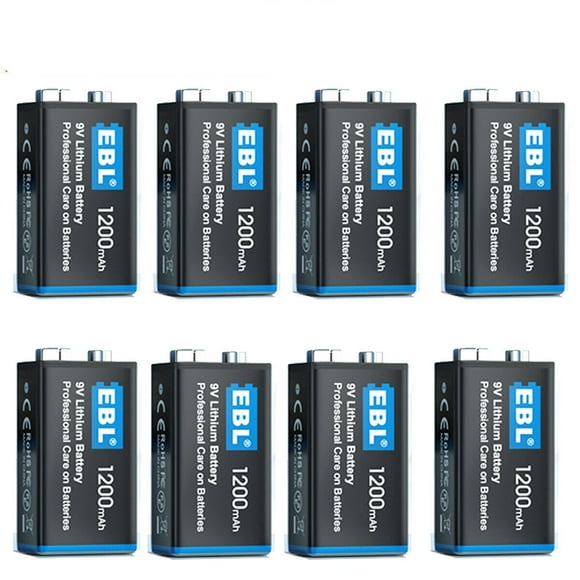 9 volt lithium batteries in Lithium batteries - Walmart.com