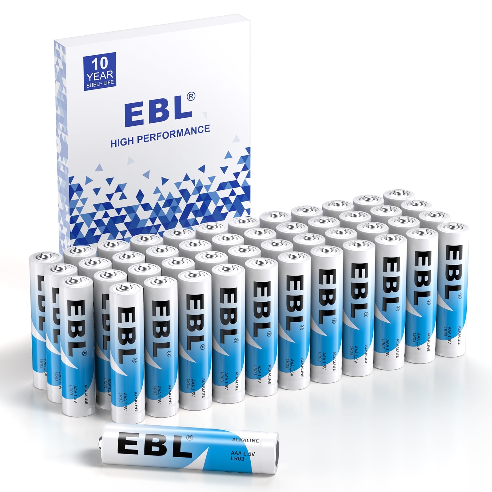 EBL AAA Alkaline Batteries, 48-Pack General Purpose Battery - Walmart.com
