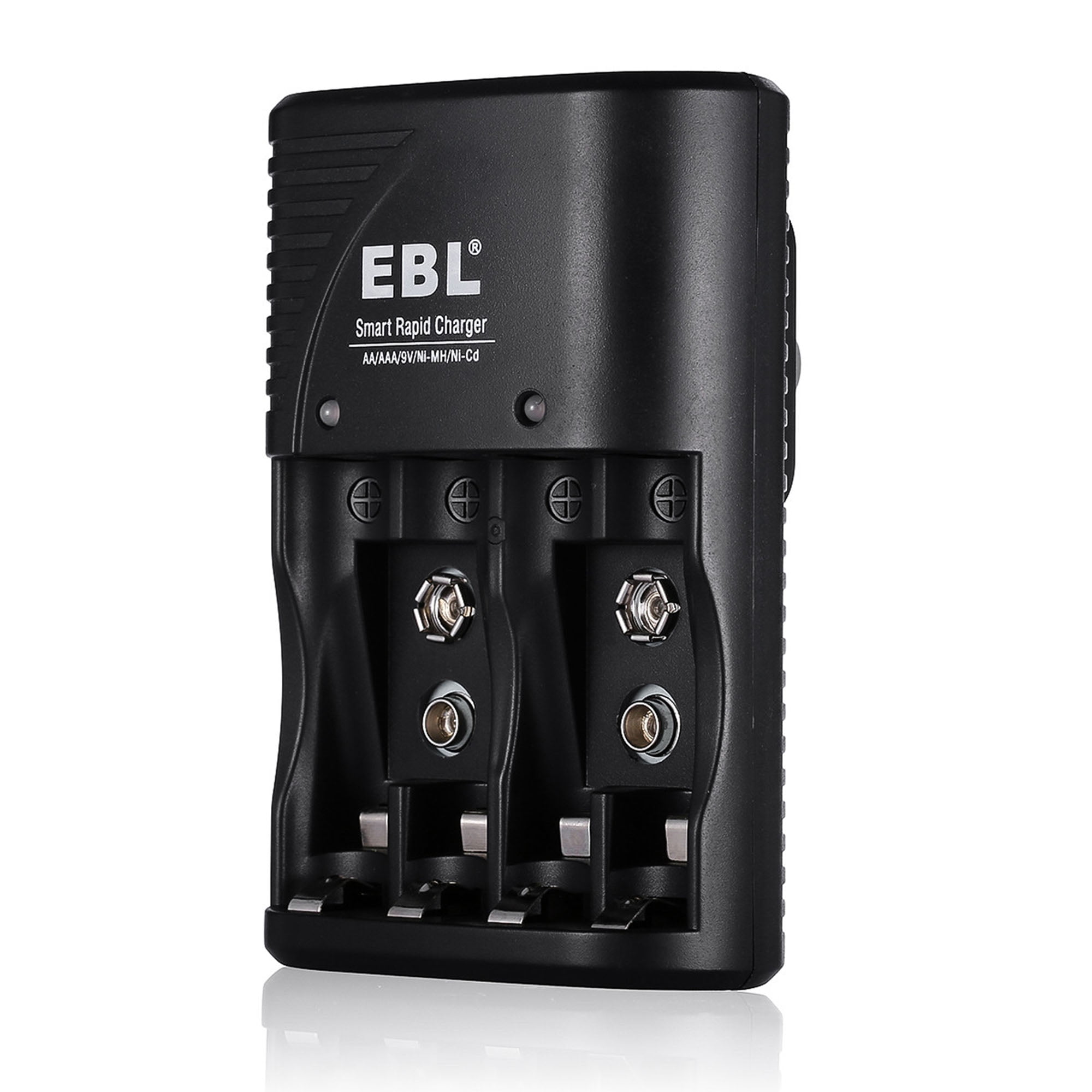 EBL Battery Charger for AA AAA 9V Ni MH Ni CD Rechargeable Batteries