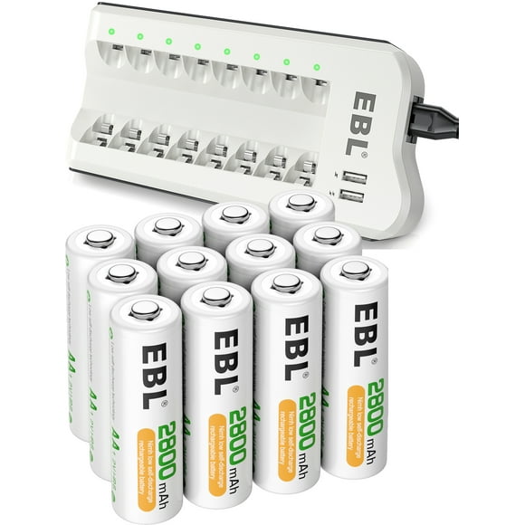 Rechargeable Double A Batteries Charger