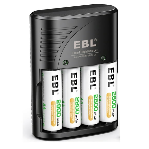 Rechargeable Double A Batteries Charger