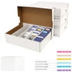 Woodhaven Trading Firm Card Storage Box, 3200 Count, Durable Corrugated ...