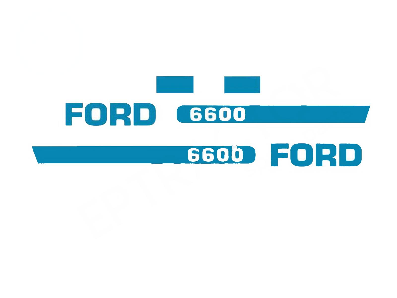 EBPN16605F Decal Set Fits Ford 6600 - Walmart.com