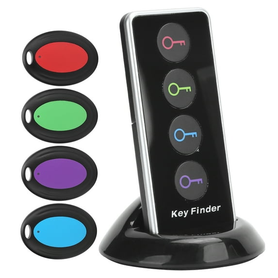 EBTOOLS 1 In 4 Wireless Key Finder Remote Control Sound Alarm Locator ...
