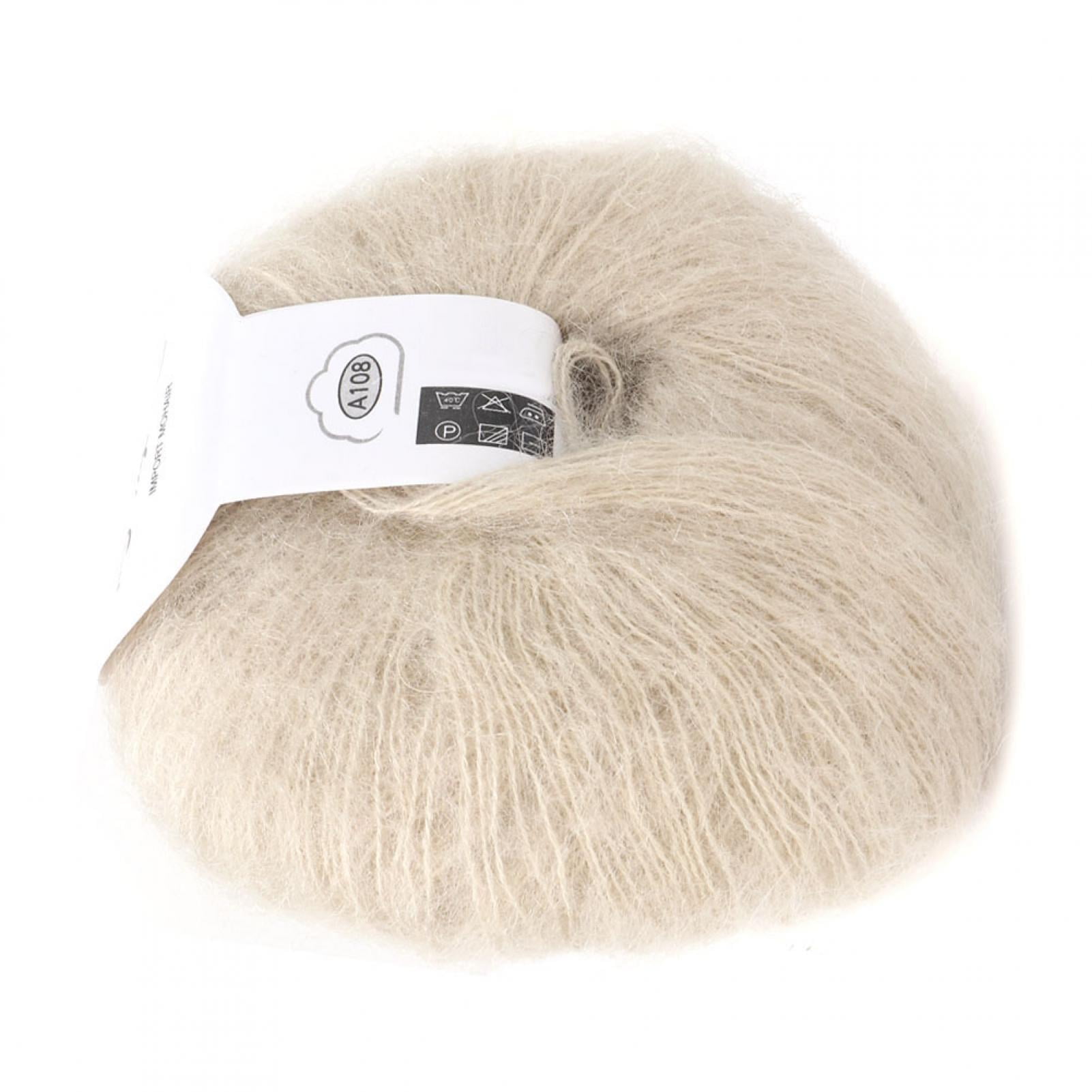 EBTOOLS Angora Wool Yarn,Soft Angola Mohair ,Popular Soft Mohair Pashm ...