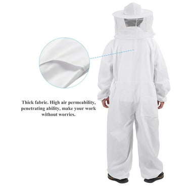 Bee Suit Professional Grade 3D Air Cotton Fabric Full Body Beekeeping ...