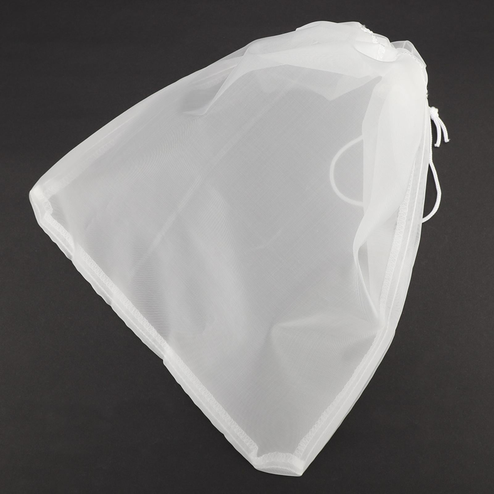 EBTOOLS Milk Filter Bag,Nylon Mesh Cloth Strainer Nut Almond Milk ...