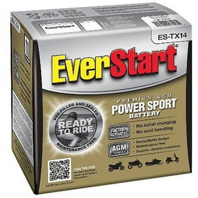 Free Shipping! Ever Start AGM PowerSport Battery TX20L 12V 310 CCA, Pre ...