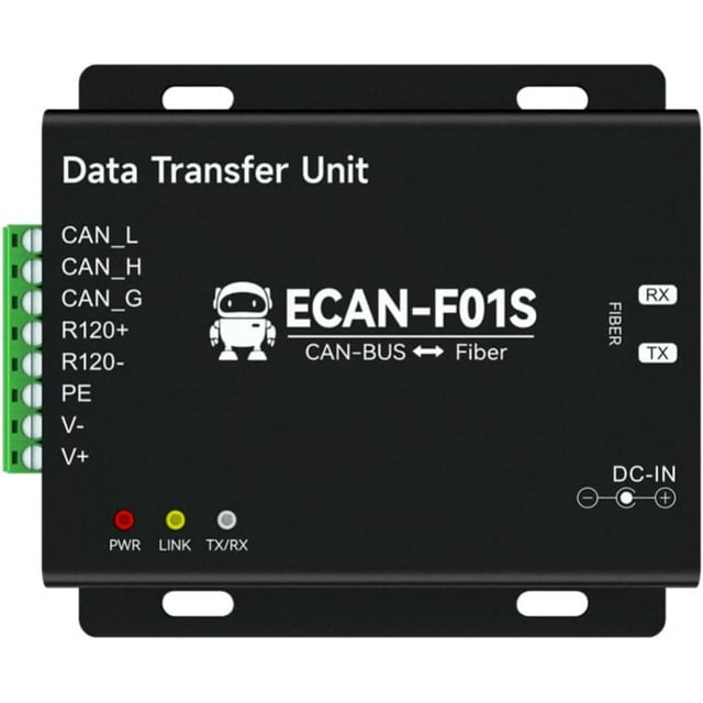 EBYTE CAN to Fiber Optic Wireless Transceiver 20KM Transmission CANBUS ...