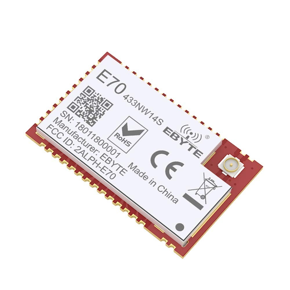 EBYTE E70-433T14S CC1310 433MHz Wireless rf Module SOC SMD IOT rf Transmitter Receiver 433 MHz ...