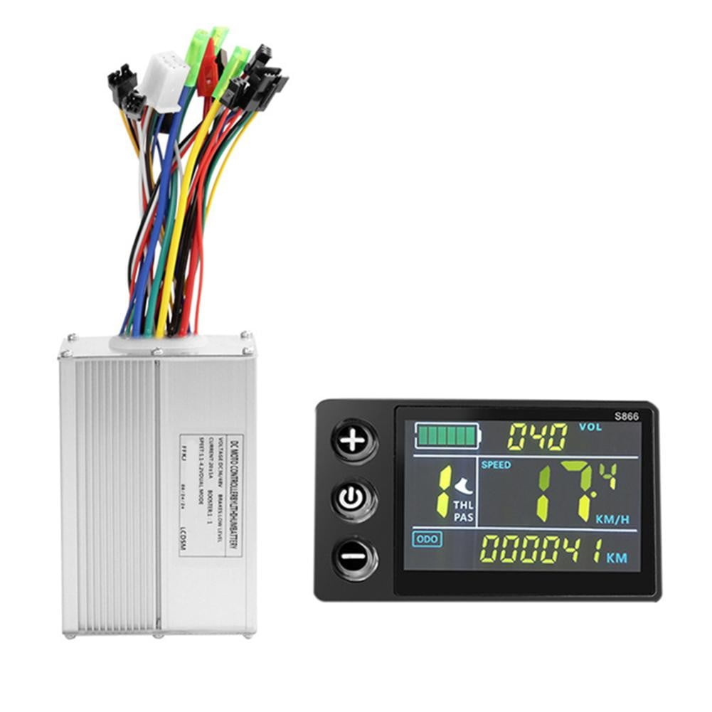 Ebike Conversion Kit Brushless Controller And S866 Color Screen ...