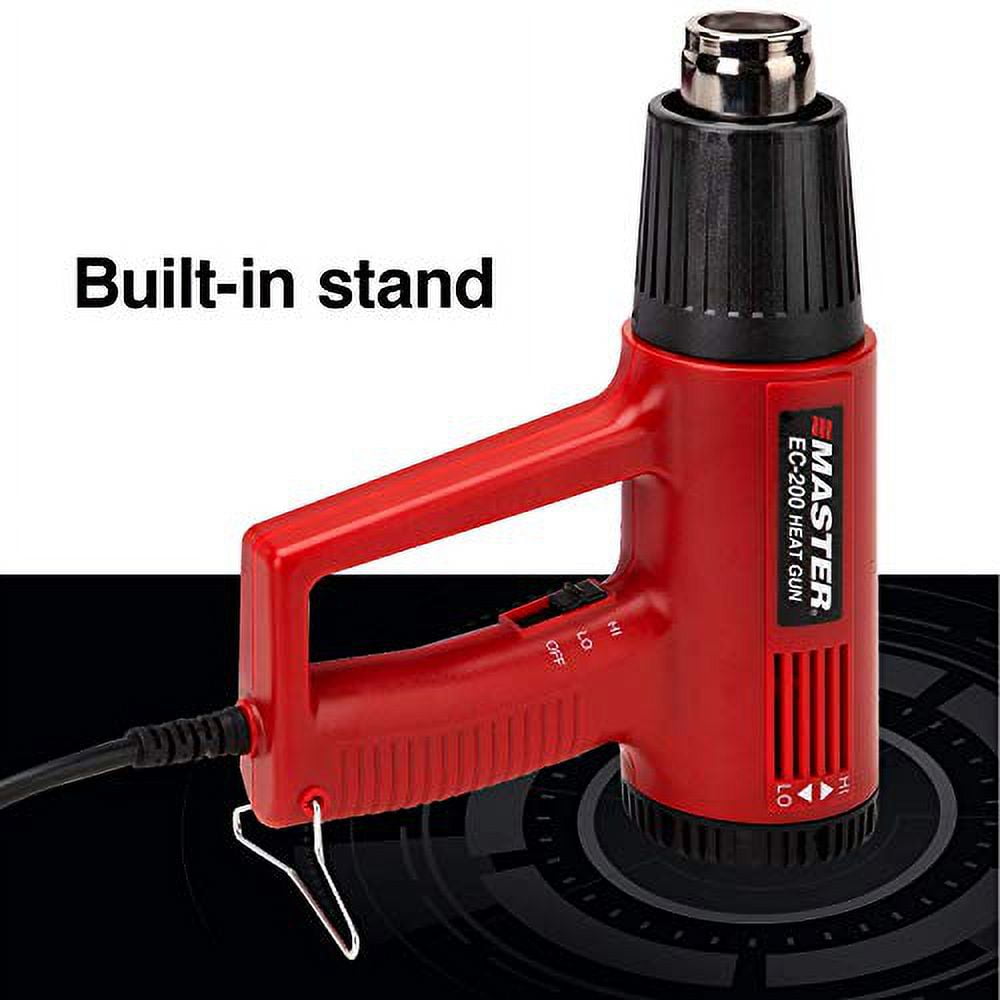 EC-200 Variable Temperature Heat Gun, Hot Air Gun, 120V, 10 Amps, 1200W ...