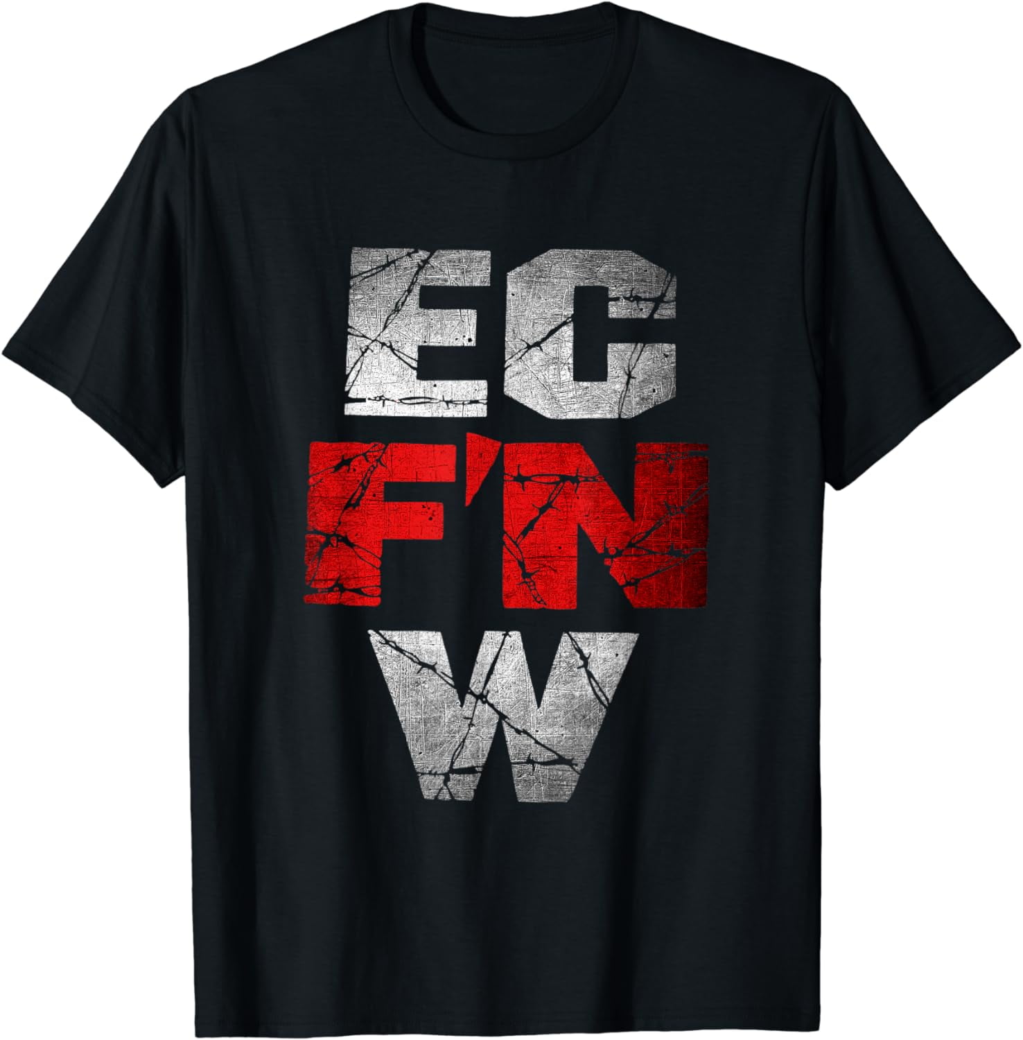 EC F'N W Extreme Championship Wrestling ECW T-Shirt - Walmart.com