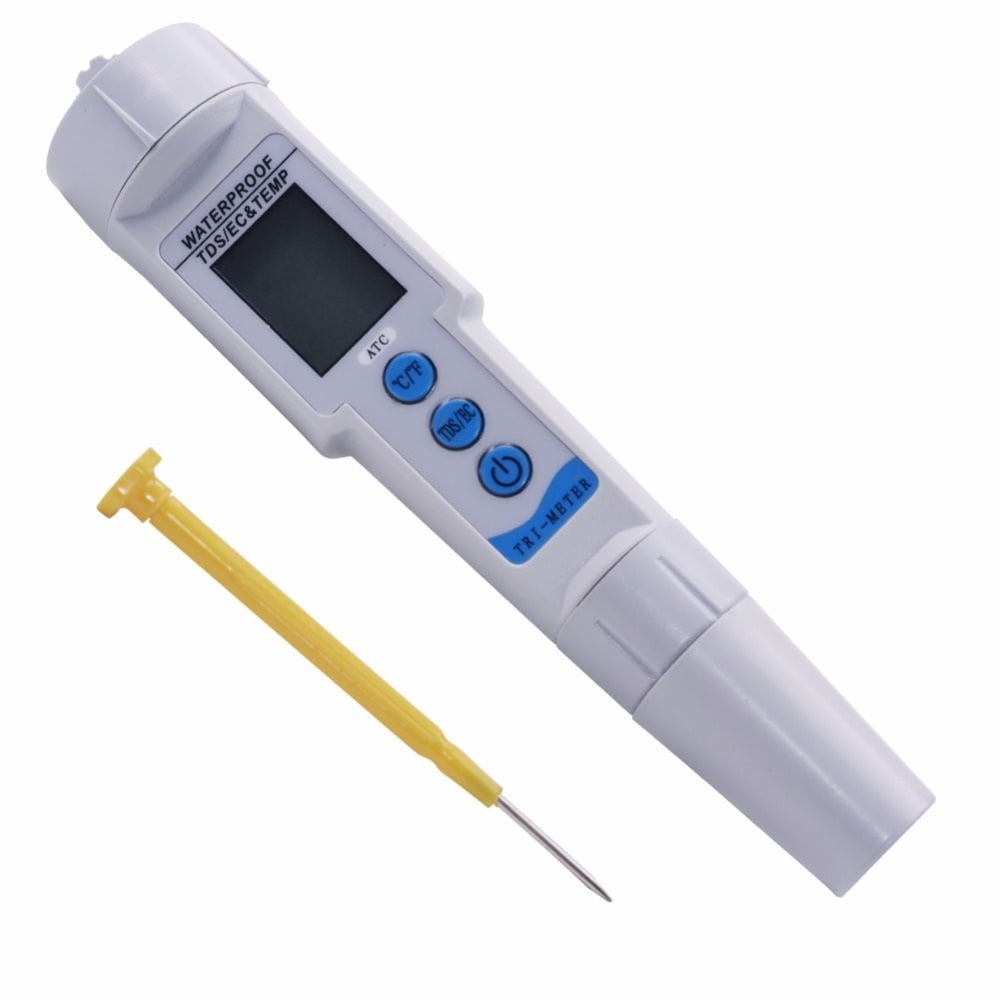 EC Meter Digital Water TDS Meter Filter Automatic Calibration Tester ...