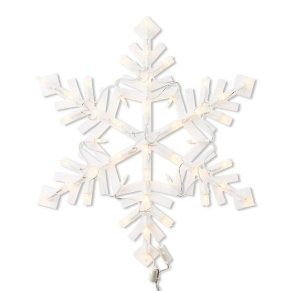 Lighted Window Snowflakes