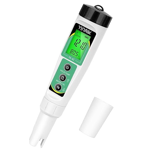 EC Salt TDS Meter 4 in 1 Salinity Conductivity TDS Temperature Meter ...