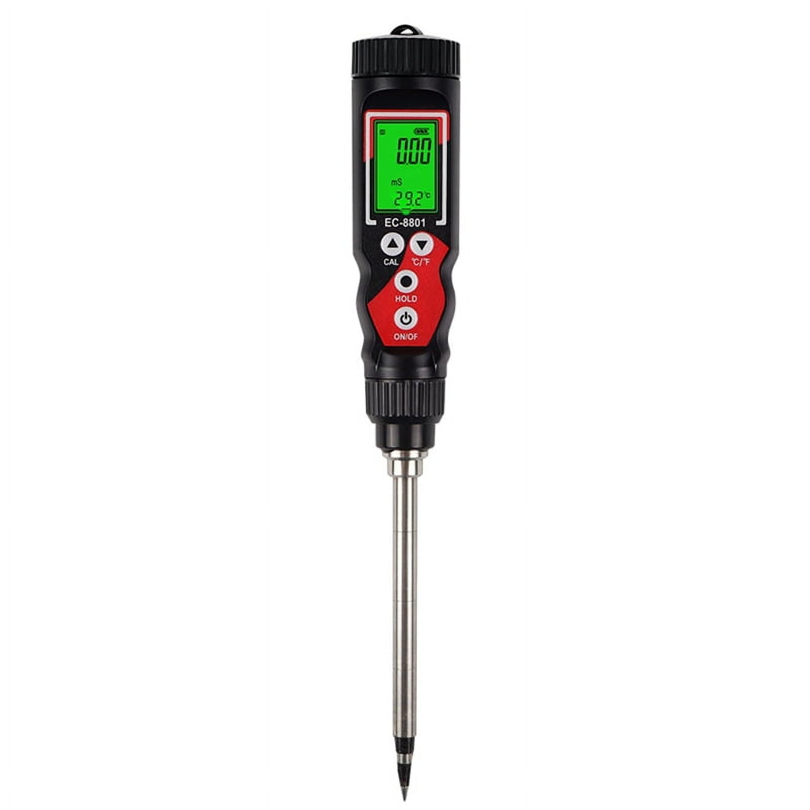 EC Soil Detector Digital EC Temperature Soil Tester Electrical ...