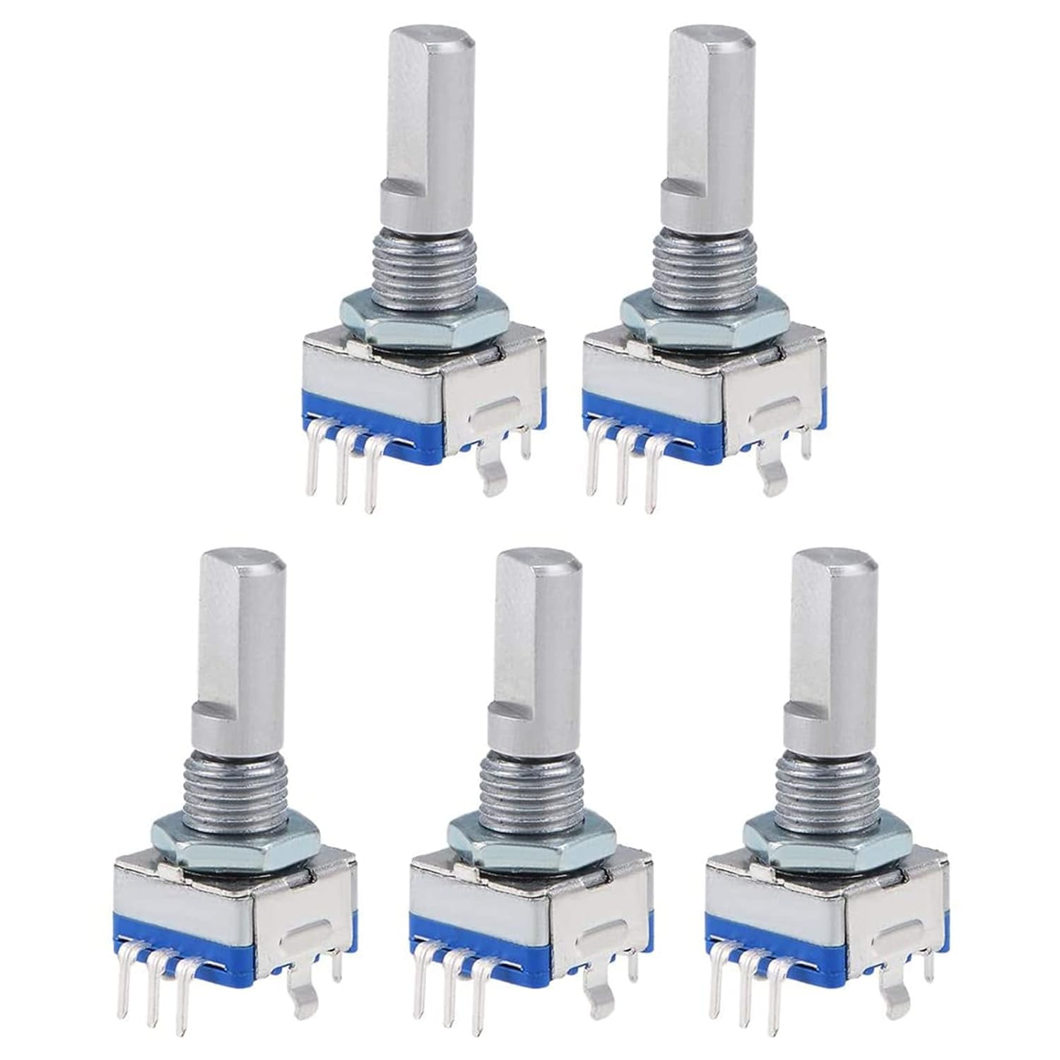 EC11 Rotary Encoder Switch, 5pcs/lot 360 Degree Rotary Encoder Code Switch, Rotary Encoder ...
