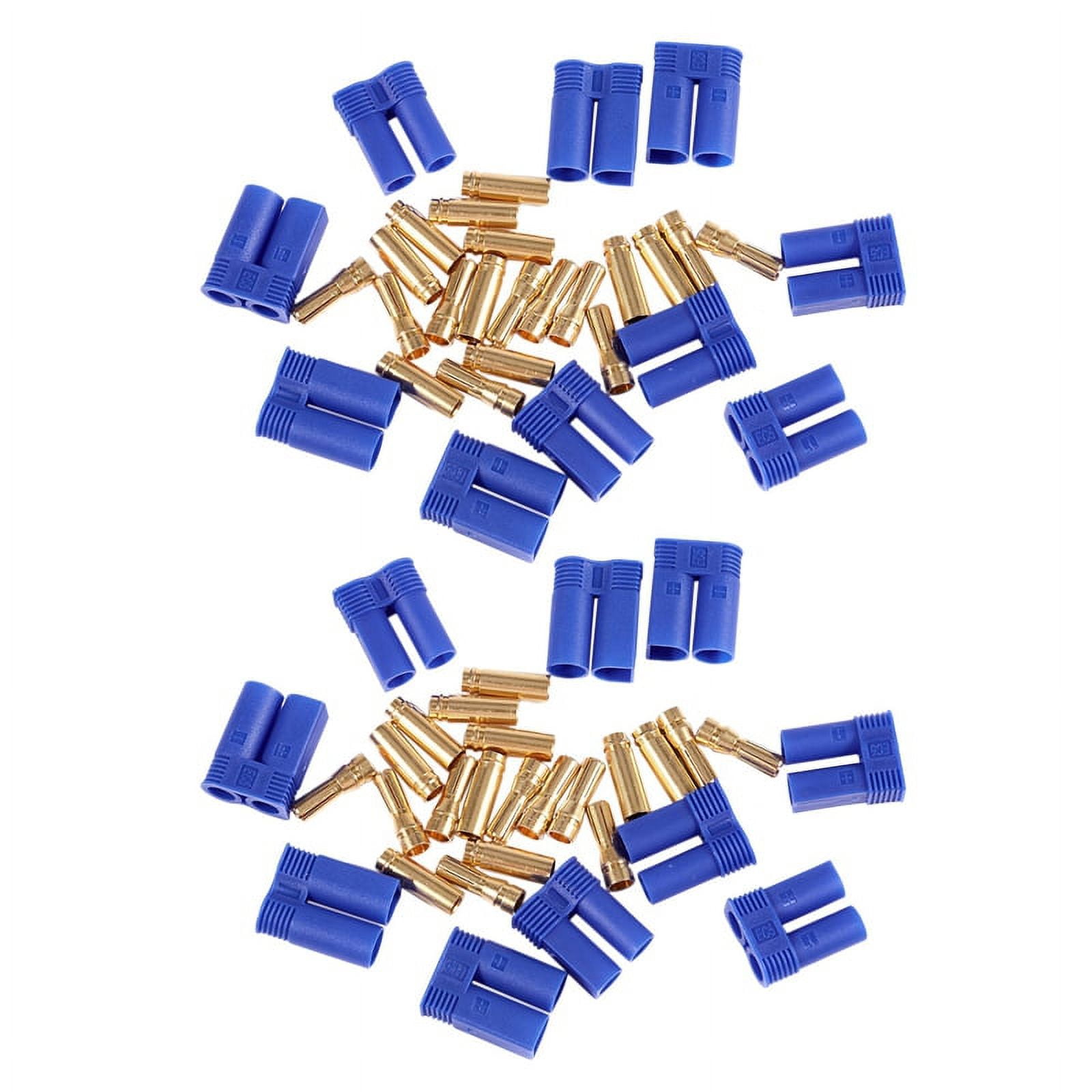 EC5 Male Female Gold Plated Pins Connector of 10 - Walmart.com