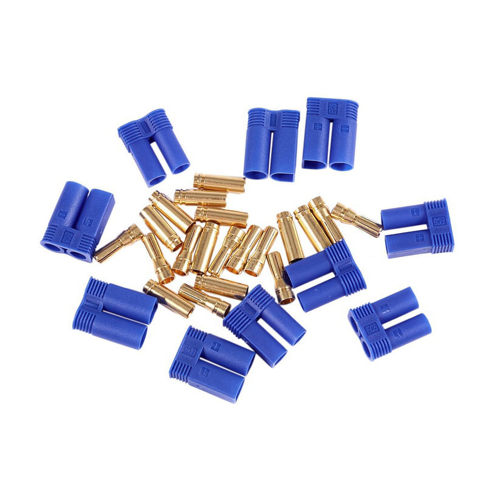 EC5 Male Female Gold Plated Pins Connector of 5 - Walmart.com