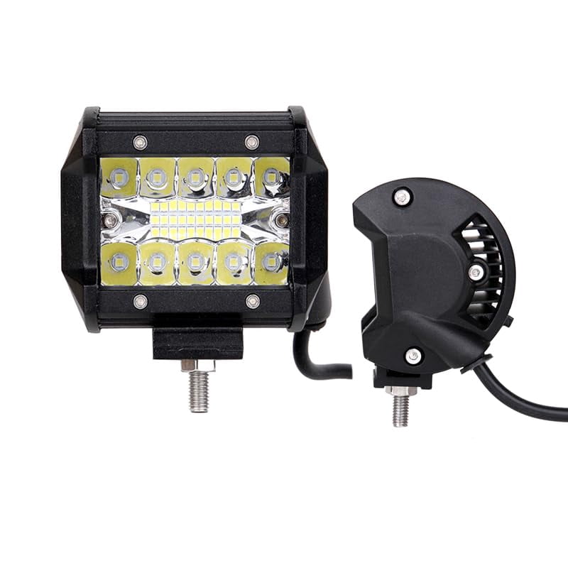 ECAHAYAKU 2PCS 120W 4inch Off-Road Driving Lights LED Pods LED Light ...