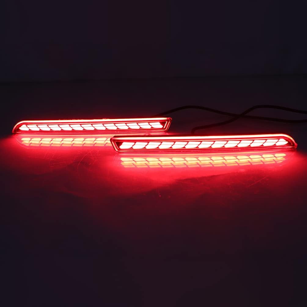 ECAHAYAKU LED Rear Bumper Reflector Lights Compatible With 2021-2023 ...