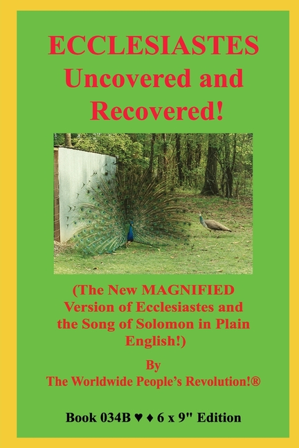 ECCLESIASTES Uncovered and Recovered!: (The New MAGNIFIED Version of ...