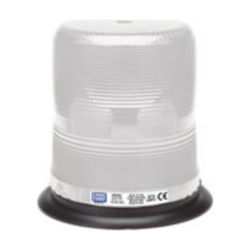 ECCO 6570C Beacon Light 3 Bolt Mount, Medium Profile, Clear, 12 48 Volt ...