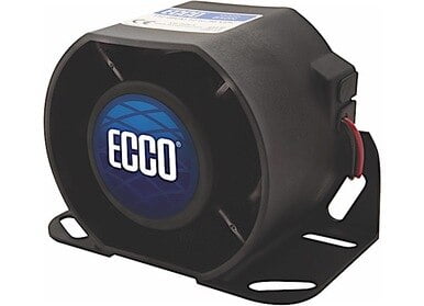 Ecco Back Up Alarm,Black,4-13/64" H 830N - Walmart.com