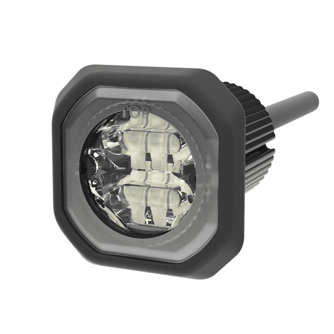 Ecco Strobe Light,6 LED,Clear Lens ED9040AW - Walmart.com