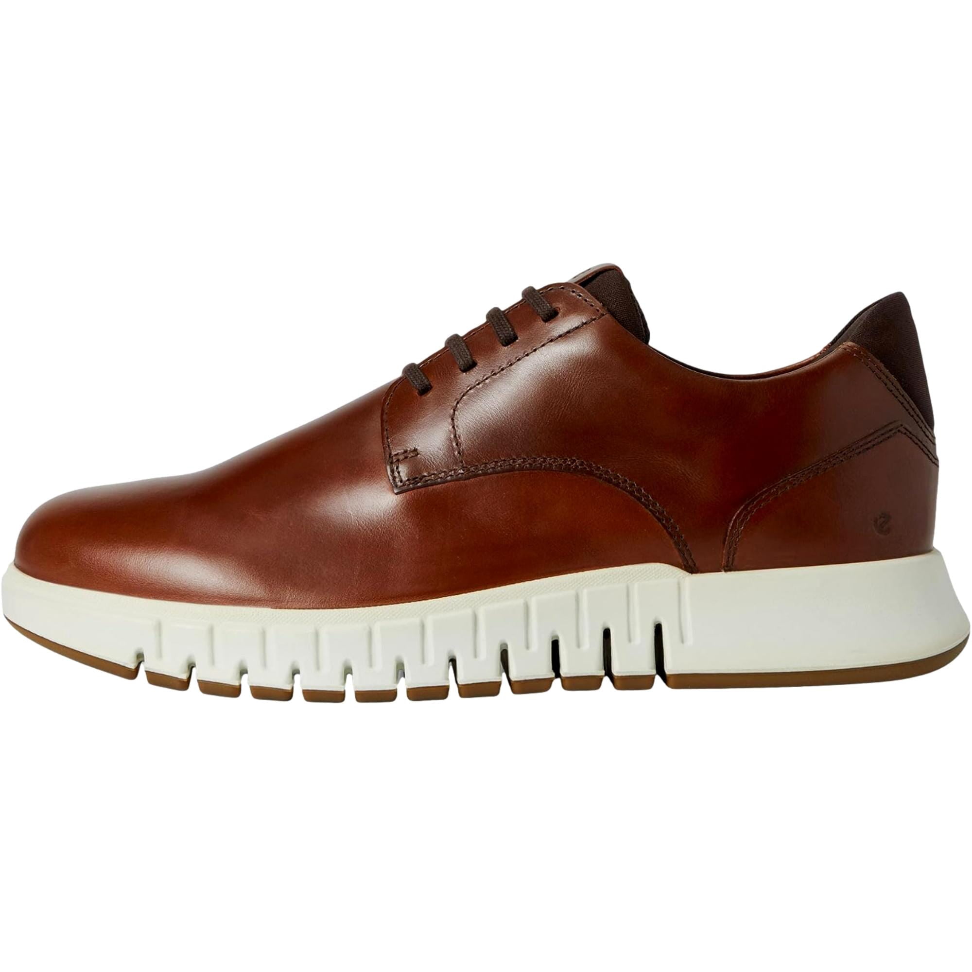ECCO Gruuv Studio Plain Toe Sneaker Mink / Mocha 512314-50255 Men's ...