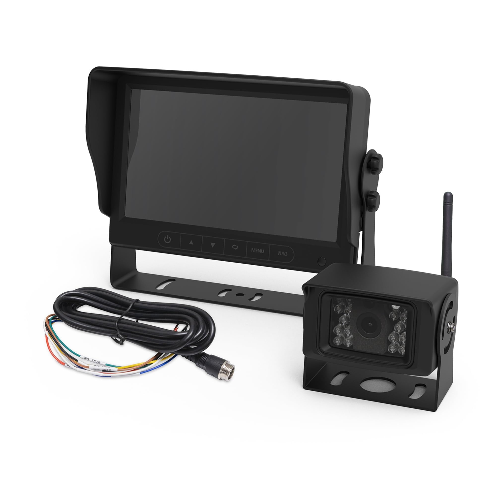 Ecco 7in. Wireless LCD Color Backup Camera System Kit, High Resolution ...