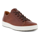 ECCO Men's Soft 7 City Leather Sneaker Cognac - 470364-02053 - Walmart.com