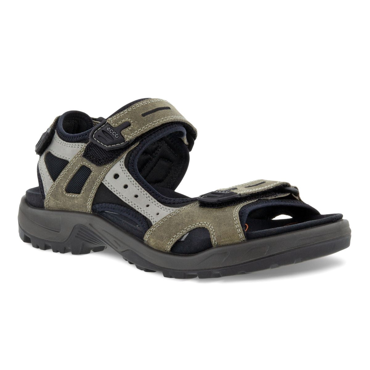 ECCO Men's Yucatan Sandal Vertiver/Wild Dove - 069564-51693 - Walmart.com
