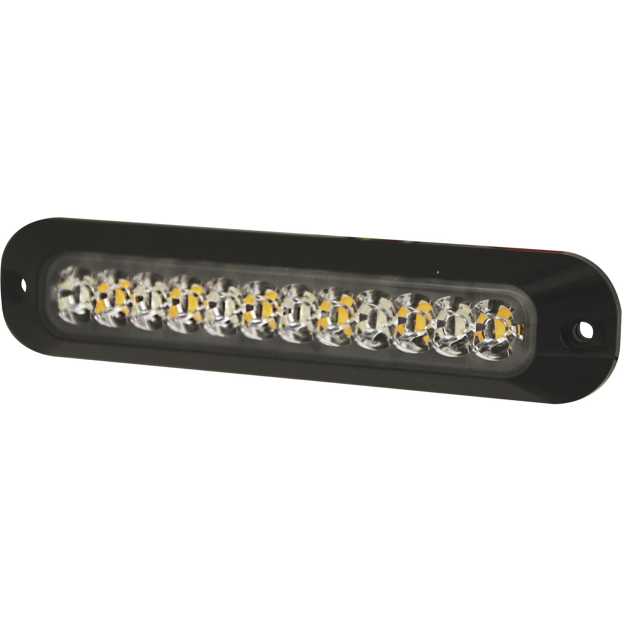 ECCO ED3705A Directional,6 Led,Surface Mount,12 24 Vdc,Amber - Walmart.com