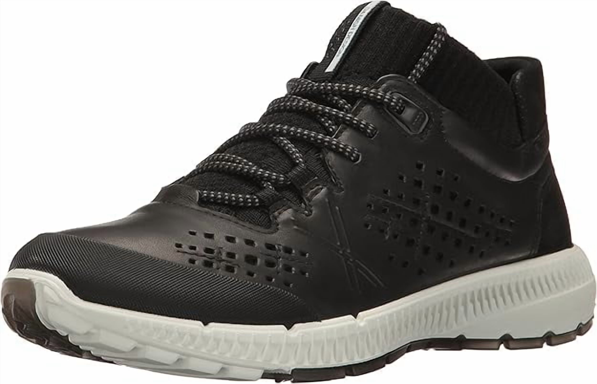 ECCO Women's Intrinsic Tr Midcut Fashion Sneaker, Black/Black, 9-9.5 ...