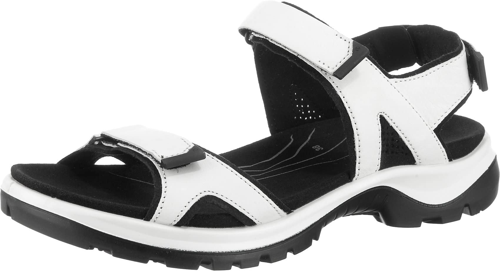 ECCO Women's Yucatan 2.0 Sport Sandal, White, 7-7. 5 - Walmart.com