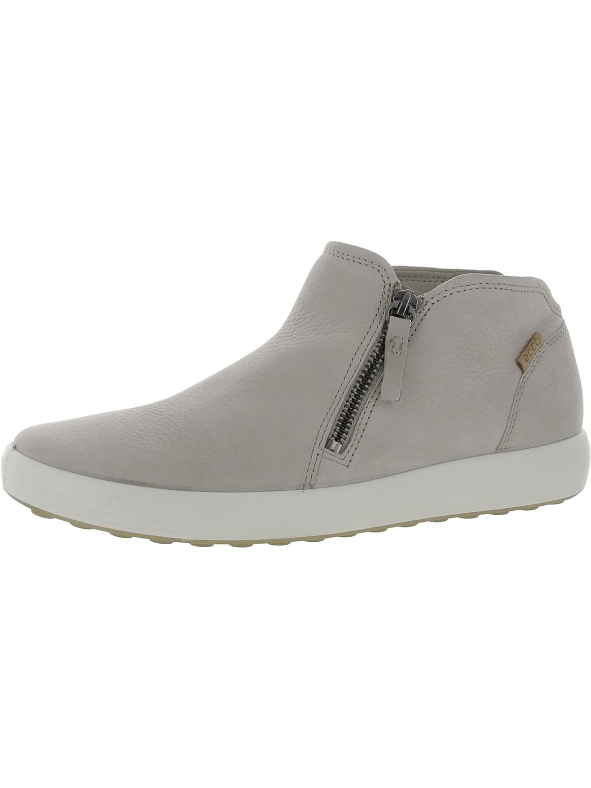 ECCO Womens Soft 7 Leather Ankle Booties - Walmart.com