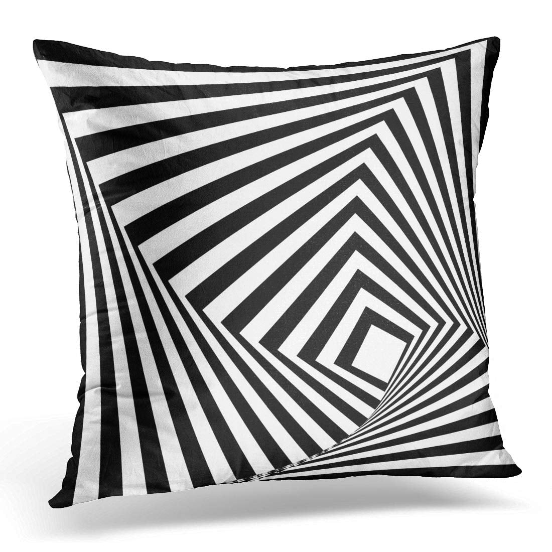 ECCOT Dynamic Abstract Black and White Geometric Pattern with Visual ...