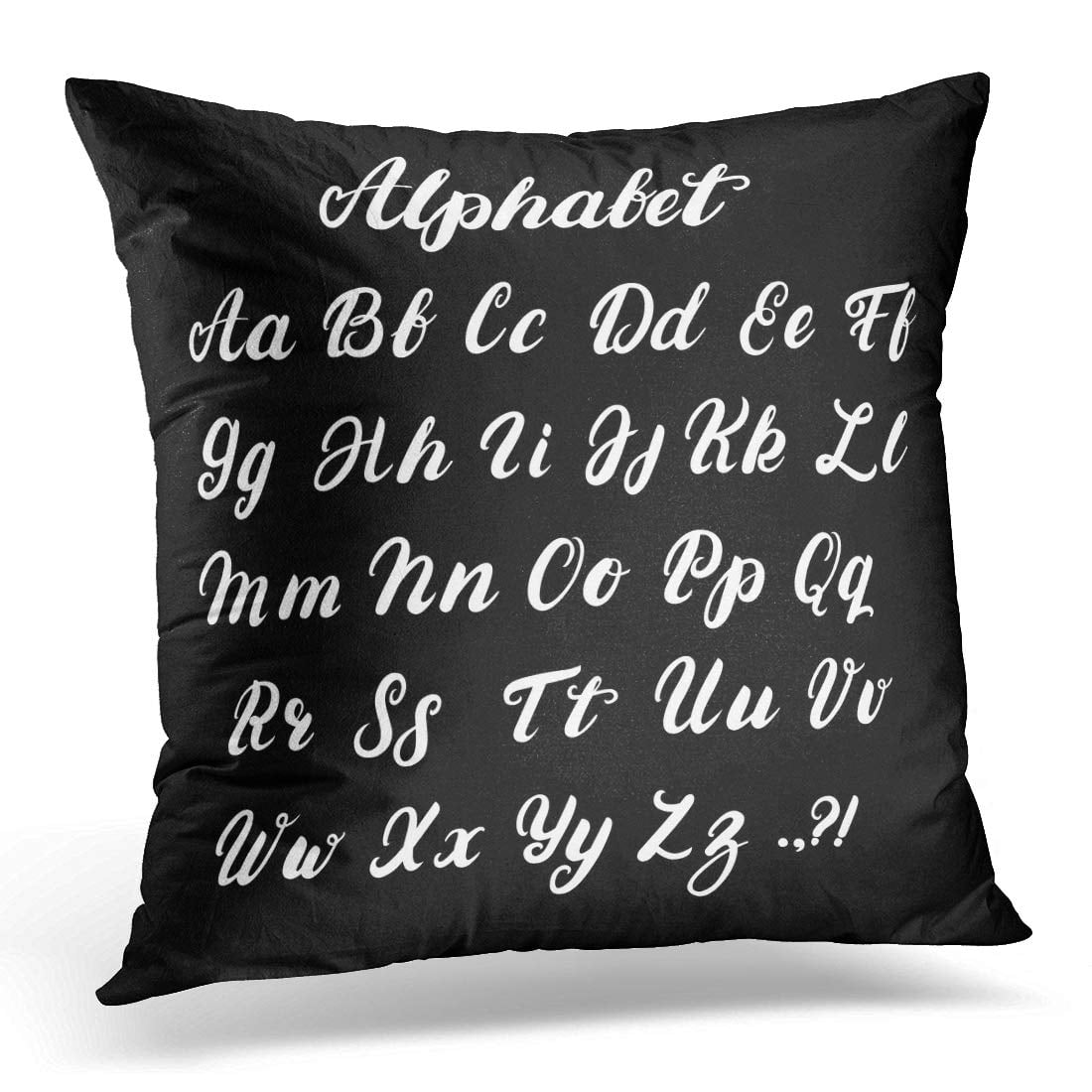 ECCOT Hand Written Lowercase and Uppercase Calligraphy Alphabet Modern ...