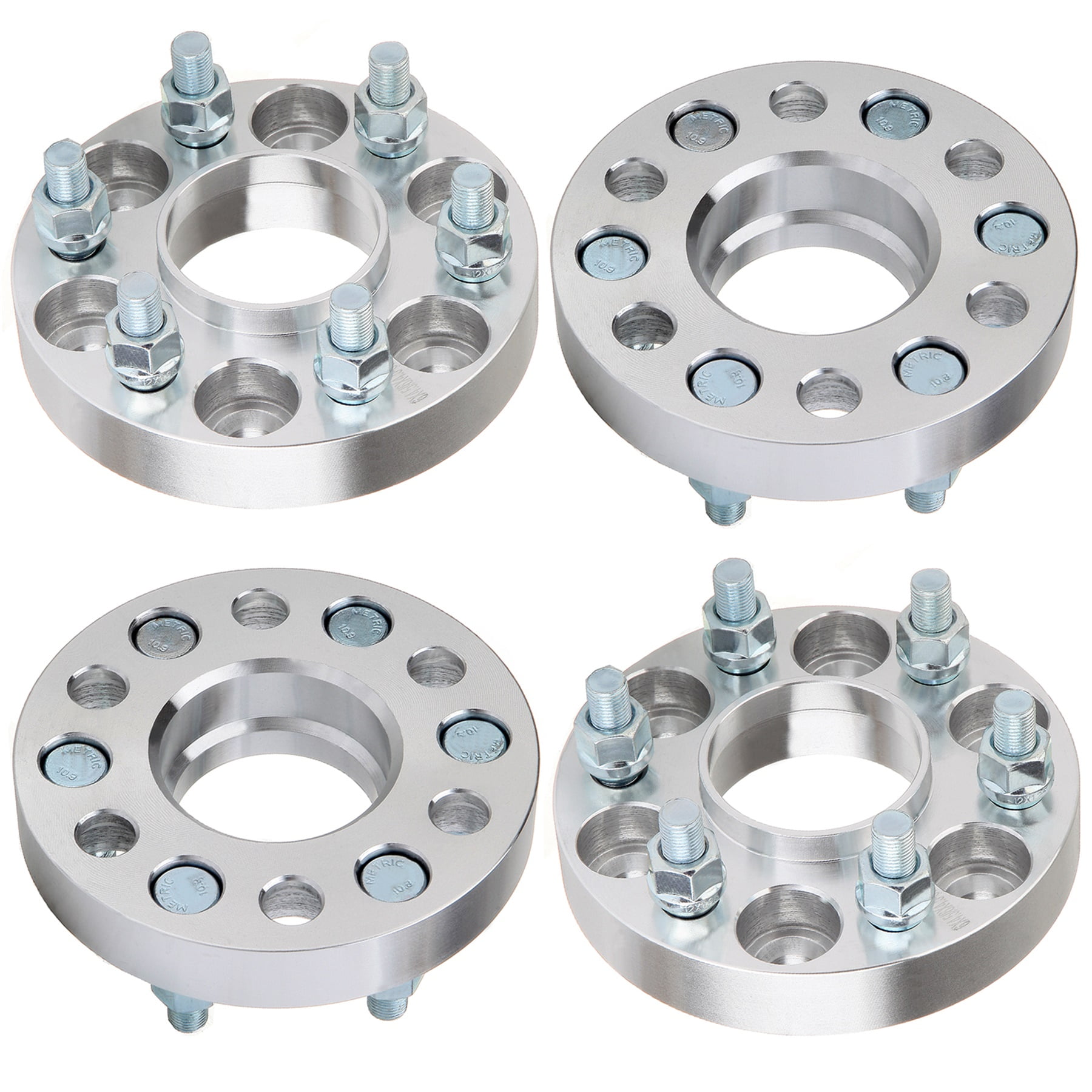 ECCPP 1 inch Wheel Spacers 4X 6 lug 6x4.5 to 6x4.5 66.1mm fit for 2005 ...