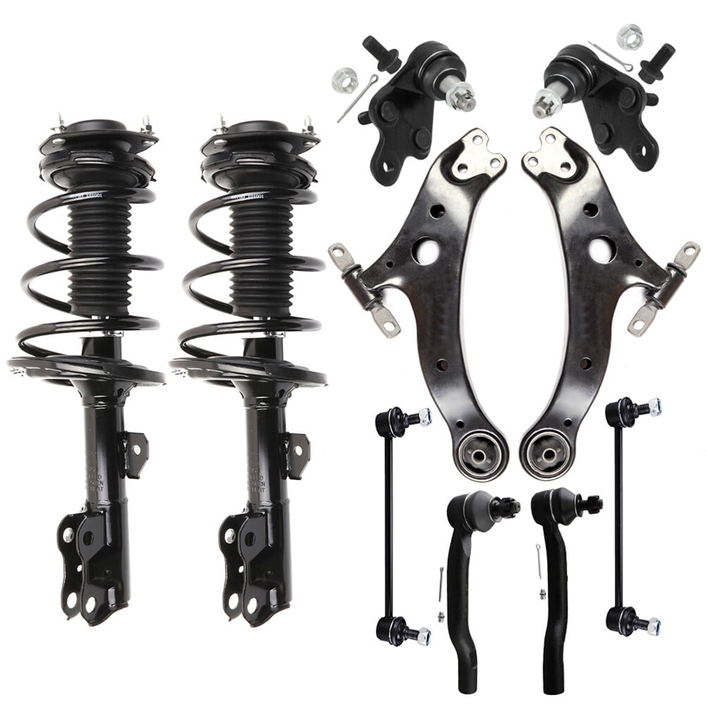 ECCPP 10pcs Suspension Struts Control Arm and Ball Joint Assembly ...