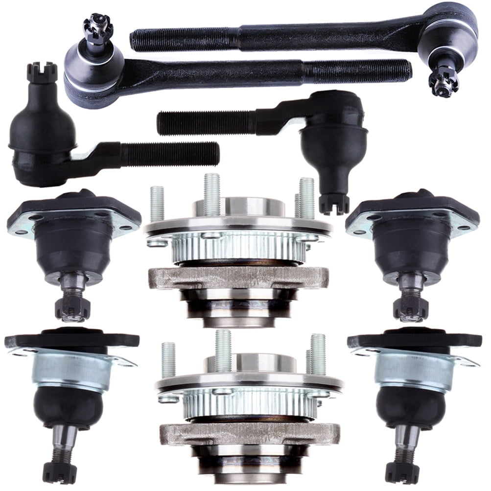 ECCPP 10pcs Wheel Hub Inner Outer Tie Rod End Lower Upper Ball Joint ...